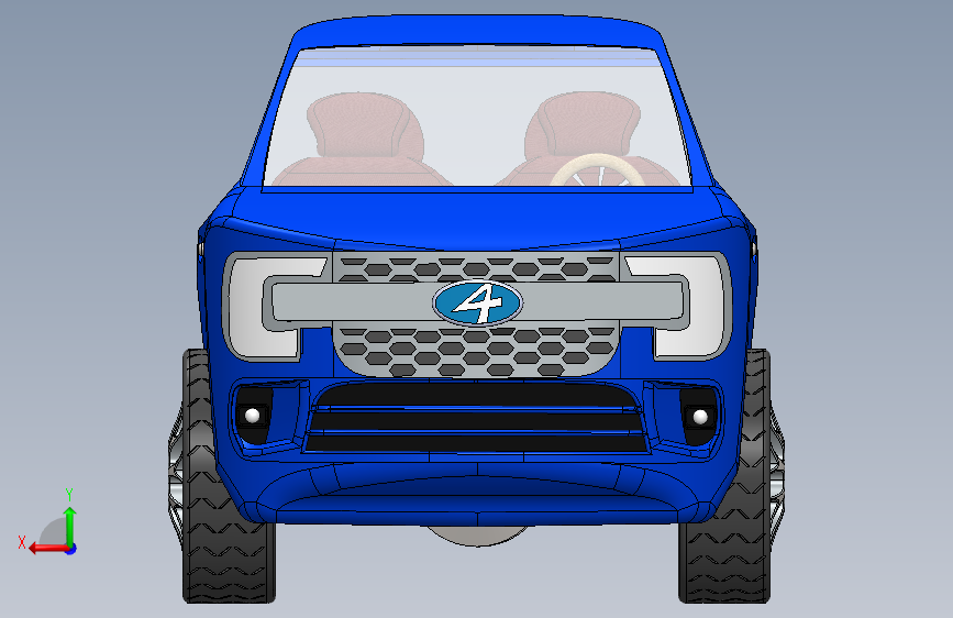 F1210-福特车模型图_SOLIDWORKS 2022_模型图纸下载 – 懒石网