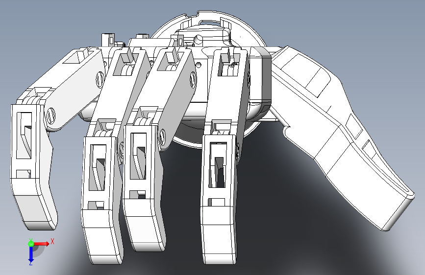 Y6527-机械手 multi-grasp-prosthetic-hand SW IGS STL_SOLIDWORKS 2016_模型图纸下载 ...