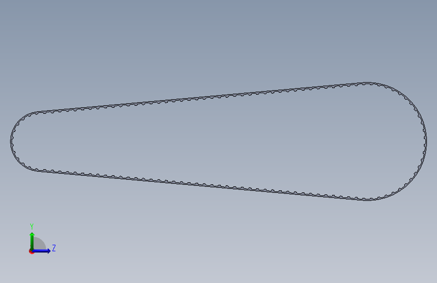 同步带 Solidworks 2010 模型图纸下载 懒石网