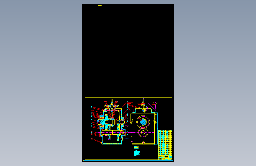 S1400-液压机械传动开式试验台设计(cad+说明书)_AutoCAD 2000_模型图纸下载 – 懒石网