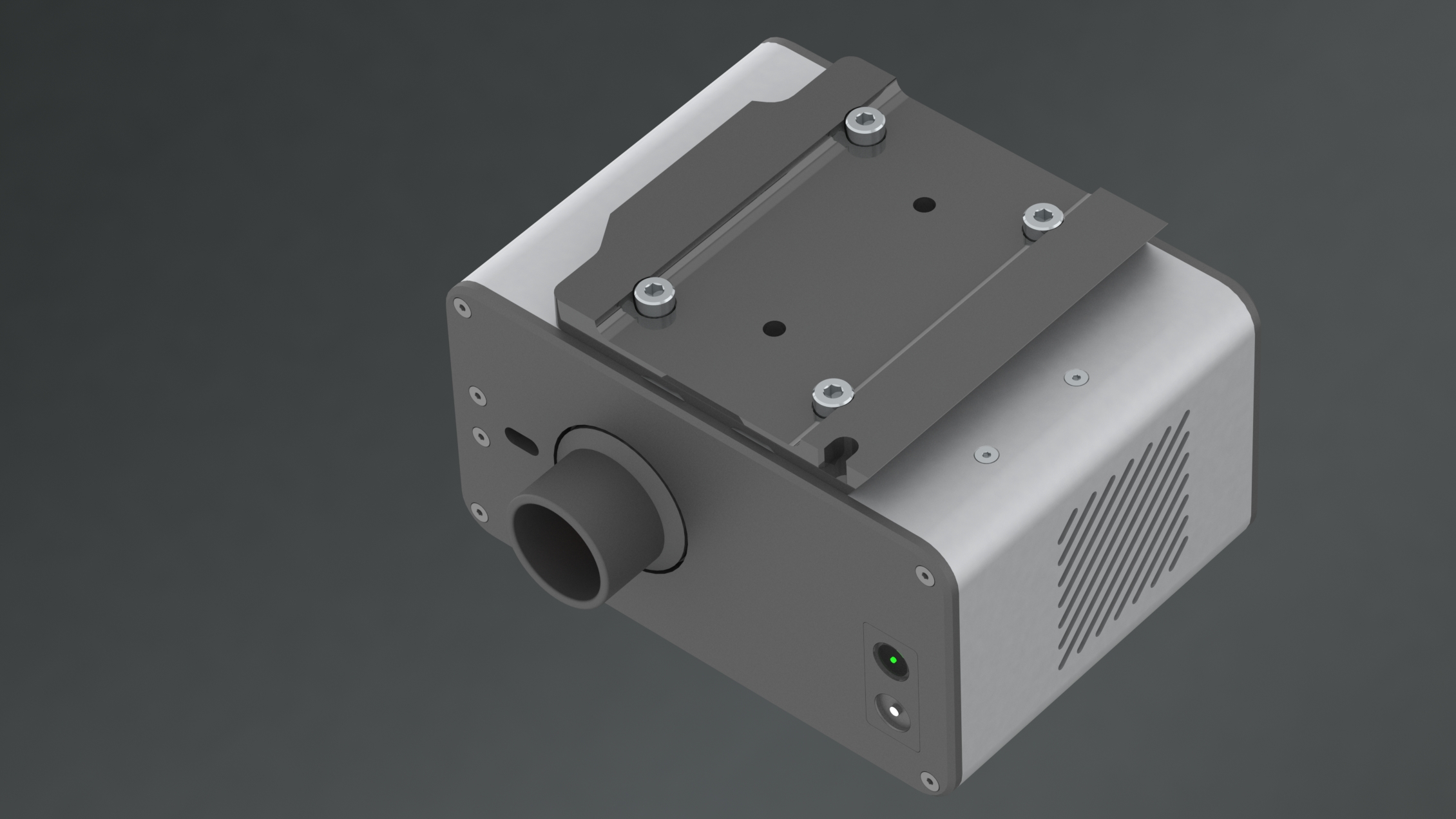 10W激光器模块_STEP _模型图纸下载 – 懒石网