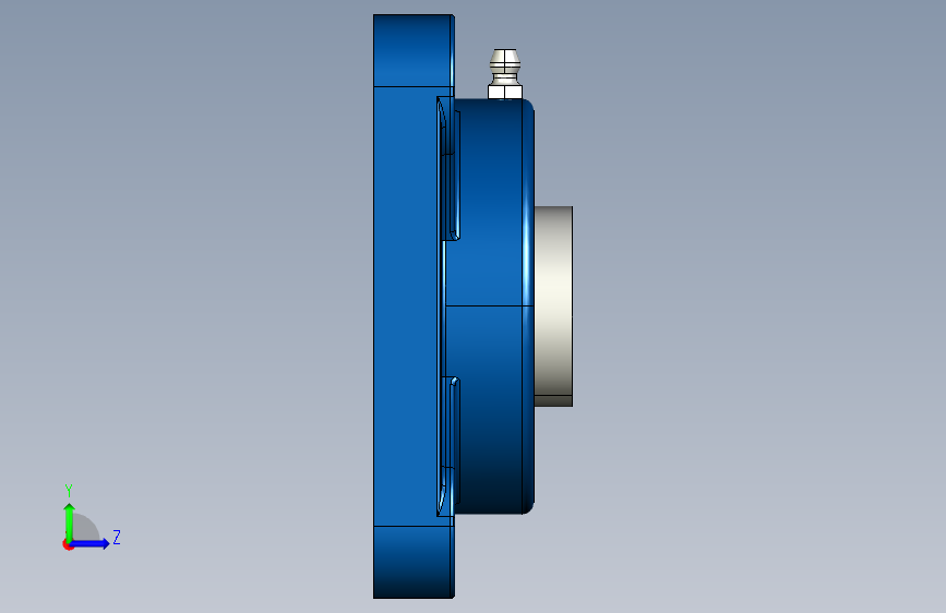 UCF306轴承座_STEP_模型图纸下载 – 懒石网