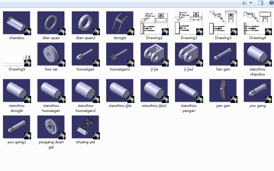 电磁炉有轨车输料装置设计【三维CATIA】【14张CAD图纸】_CATIA_模型图纸下载 – 懒石网