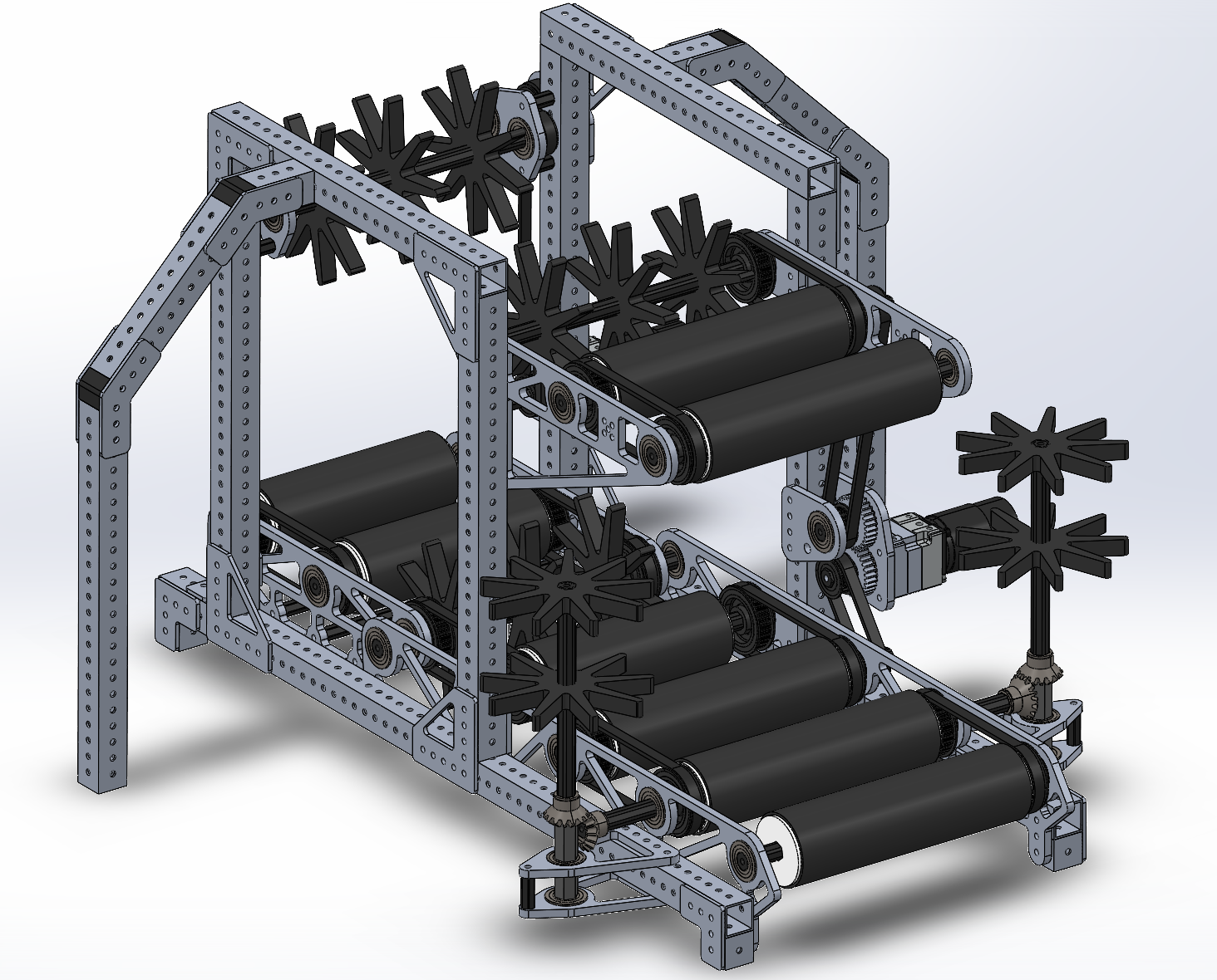 FRC机器人_STEP _模型图纸下载 – 懒石网