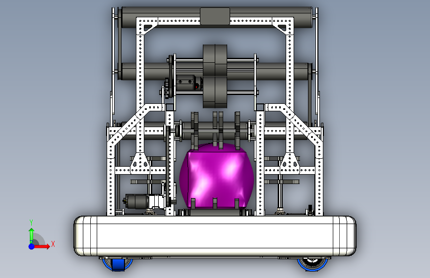 FRC机器人_STEP _模型图纸下载 – 懒石网
