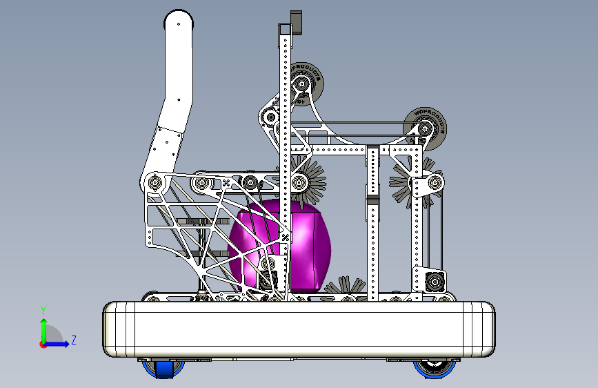 FRC机器人_STEP _模型图纸下载 – 懒石网