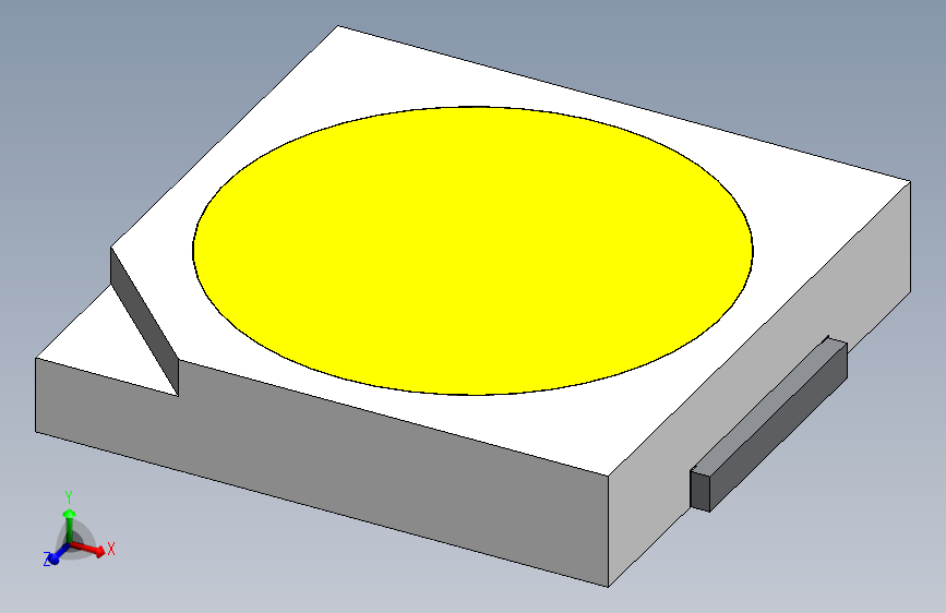 EMC3030，SMD LED_SOLIDWORKS 2015_模型图纸下载 – 懒石网