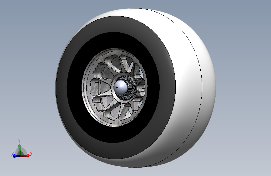 基于SOLIDWORKS的F1车轮模型_SOLIDWORKS 2018_模型图纸下载 – 懒石网
