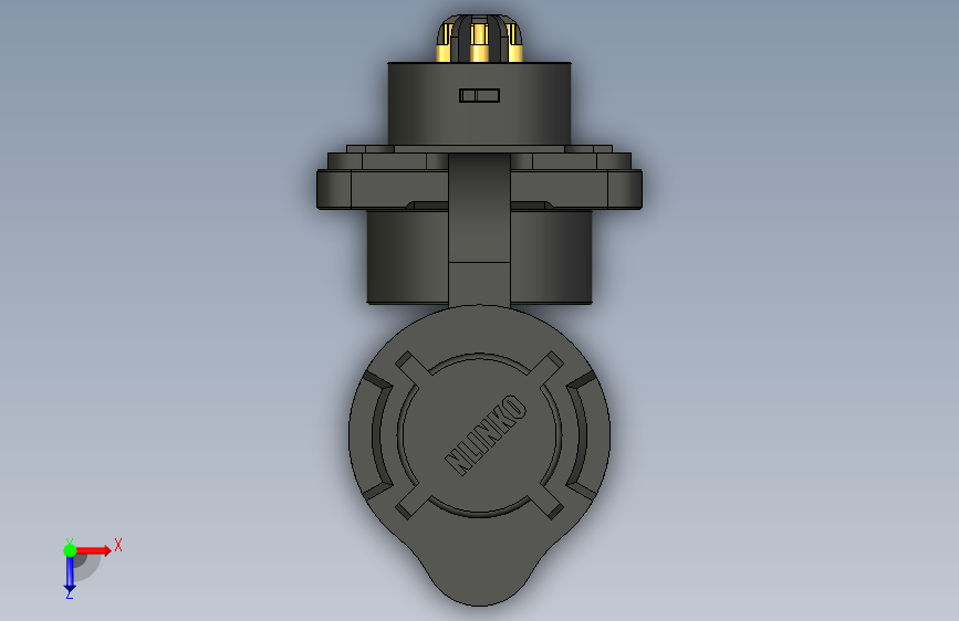 Clinko CAN插座5针信号_无法获取文档_模型图纸下载 – 懒石网
