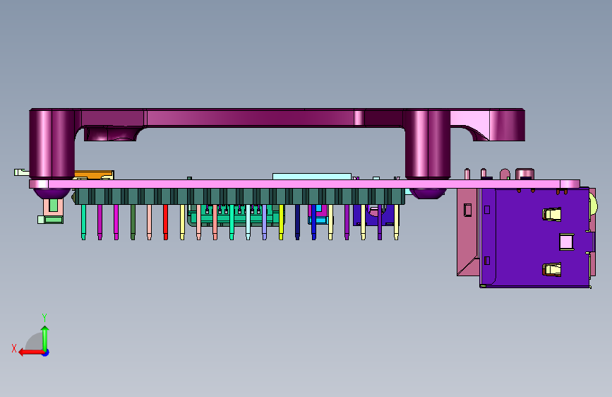 继电器树莓扩展展板8路控制RPi_STEP _模型图纸下载 – 懒石网