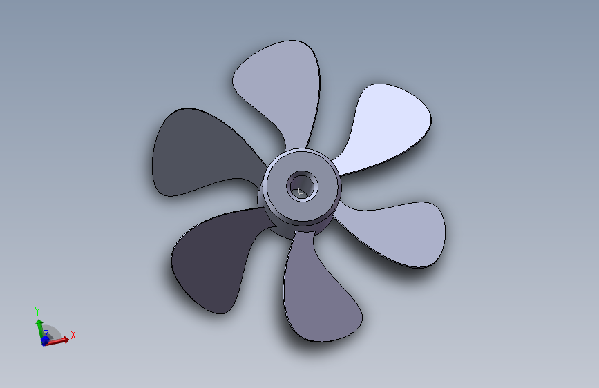螺旋桨 Solidworks 2020 模型图纸下载 懒石网