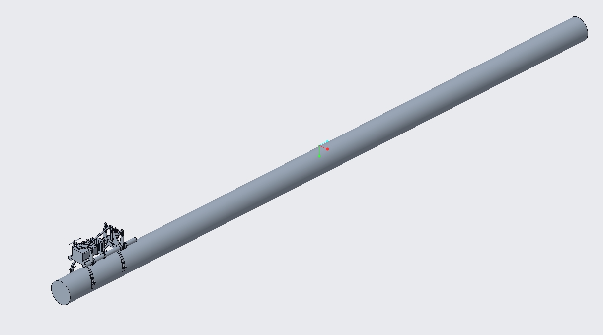 一种攀爬机器机械部分的设计（爬杆爬树机器人含三维SW模型）370481===750ku_SOLIDWORKS 2013_模型图纸下载 – 懒石网