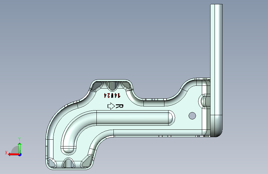 级进模示例5_Parasolid _模型图纸下载 – 懒石网