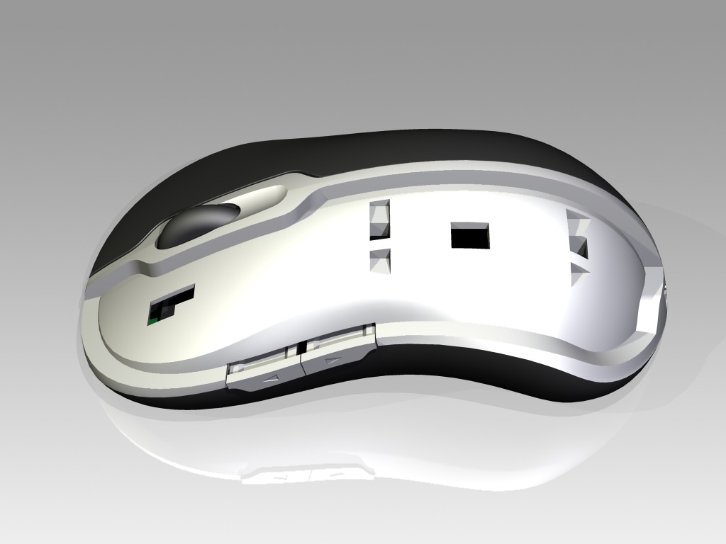 鼠标_Inventor _模型图纸下载 – 懒石网