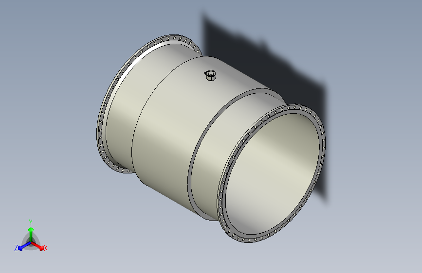 ABB流量测量计-FEP612.Y0.P1.2000.D0.R2.B.1.D.0.A.70.Y.0.Y0.A-CRA_STEP_模型图纸下载 ...