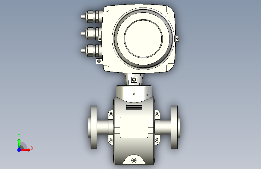 ABB流量测量计-FEP631.Y0.S1.0015.D4.T1.C.1.D.0.A.70.A.0.G0.A-CRA_STEP_模型图纸下载 ...