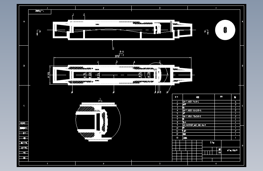 井下安全阀结构设计CAD+说明书_AutoCAD 2000_模型图纸下载 – 懒石网