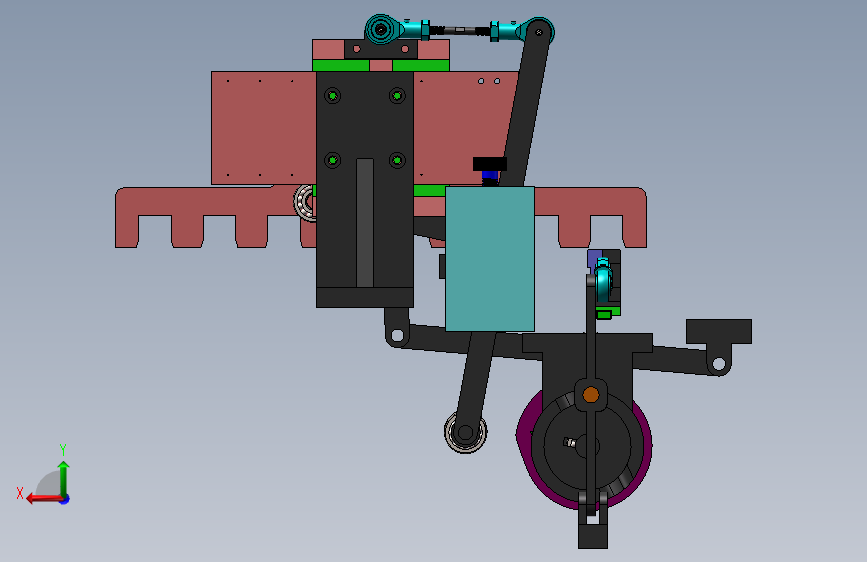 凸轮间歇送料机构 Solidworks 2021 模型图纸下载 懒石网