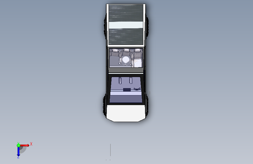 特斯拉Cybertruck 3D打印_SOLIDWORKS 2019_模型图纸下载 – 懒石网