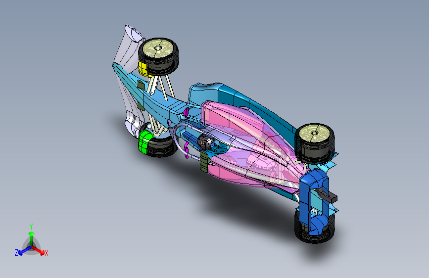 Seguracing F1方程式赛车_CATIA_模型图纸下载 – 懒石网