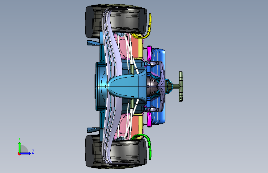 Seguracing F1方程式赛车_CATIA_模型图纸下载 – 懒石网