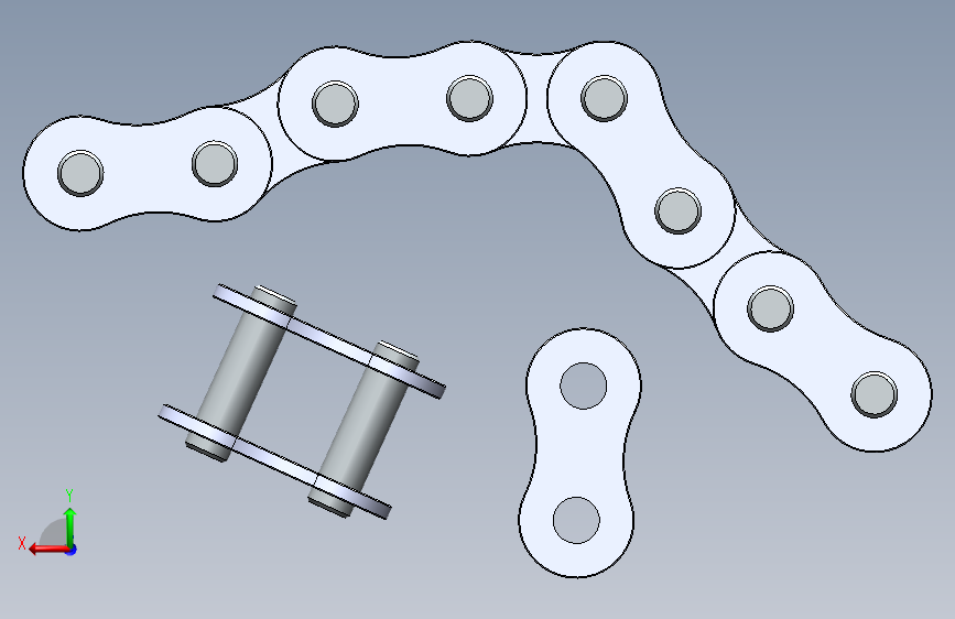雷诺0.375英寸节距链06B1_SOLIDWORKS 2012_模型图纸下载 – 懒石网