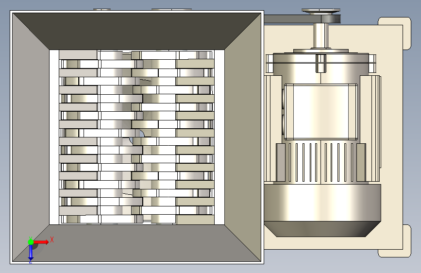 E0194-带电机破碎机三维Step_STEP _模型图纸下载 – 懒石网