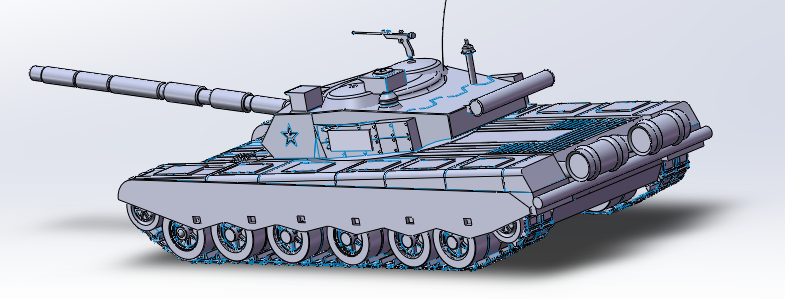 军用器械_SOLIDWORKS_模型下载 – 懒石网