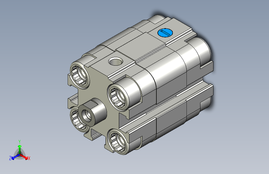 紧凑型气缸-160621 AEVUZ-0.625-0.04-P-A---(0_ntnr)_STEP_模型图纸下载 – 懒石网