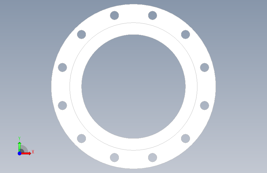 法兰 14_ SW #150 RF_Parasolid_模型图纸下载 – 懒石网