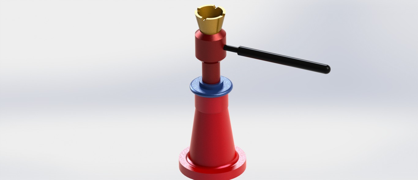 螺旋千斤顶 Solidworks 2012 模型图纸下载 懒石网