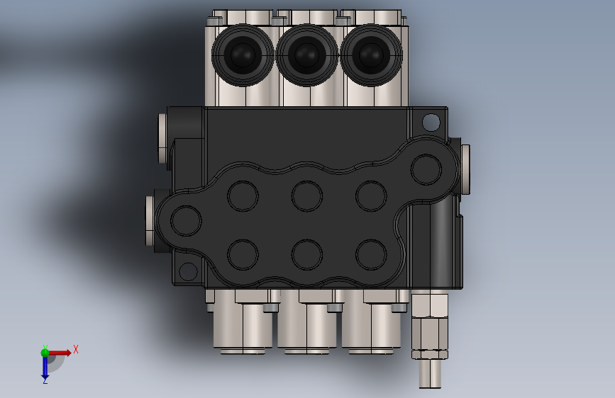 整体阀 P40 - 3_SOLIDWORKS 2022_模型图纸下载 – 懒石网