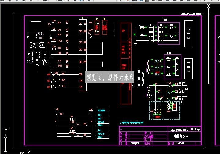 10kV电缆线路供4Mwp屋顶分布式光伏发电项目_AutoCAD 2004_模型图纸下载 – 懒石网