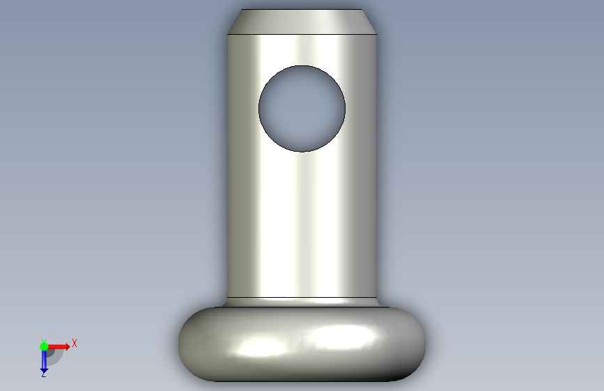 国标U形夹销-Pin,GB882_B-86_UG_模型图纸下载 – 懒石网