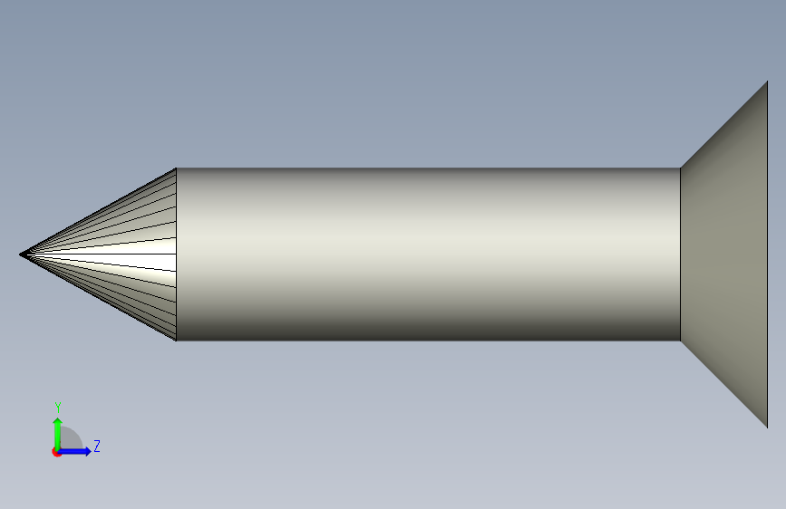 国标沉头螺杆-Screw,GB846_CH-85_UG_模型图纸下载 – 懒石网