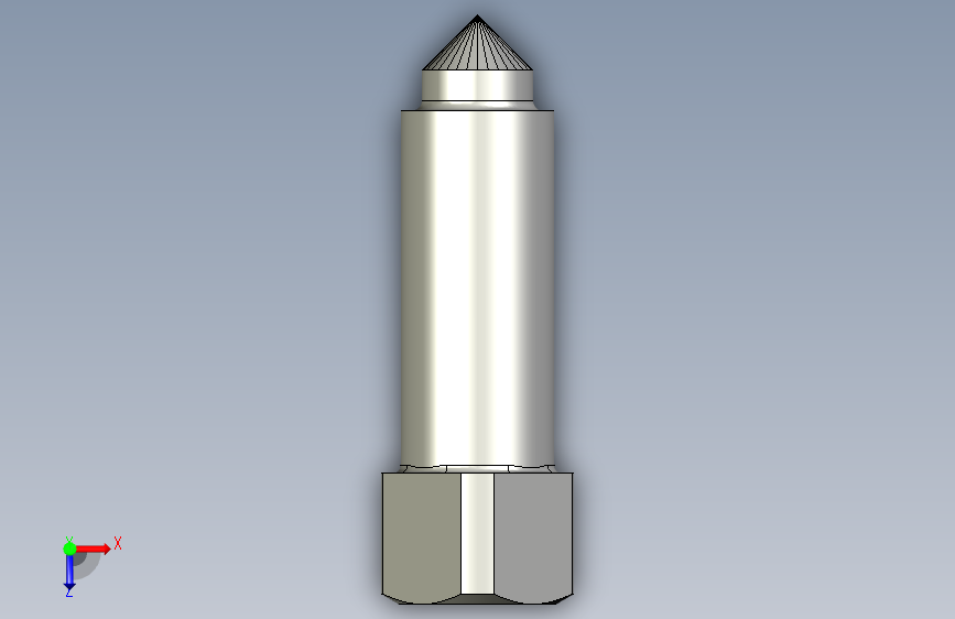 国标紧定螺杆-Screw,GB86-88_UG_模型图纸下载 – 懒石网