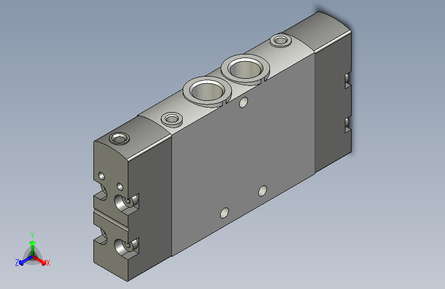 电磁阀-550153 CPE18-P1-5L-1_4_STEP_模型图纸下载 – 懒石网