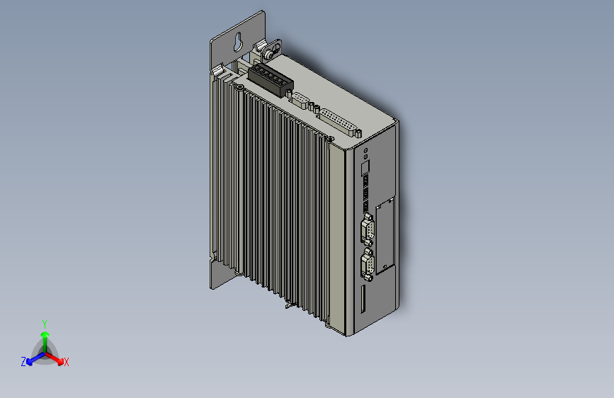 马达控制器-552741 CMMS-AS-C4-3A_STEP_模型图纸下载 – 懒石网