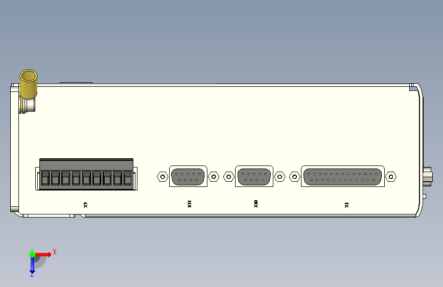 马达控制器-1501325 CMMP-AS-C2-3A-M3_STEP_模型图纸下载 – 懒石网