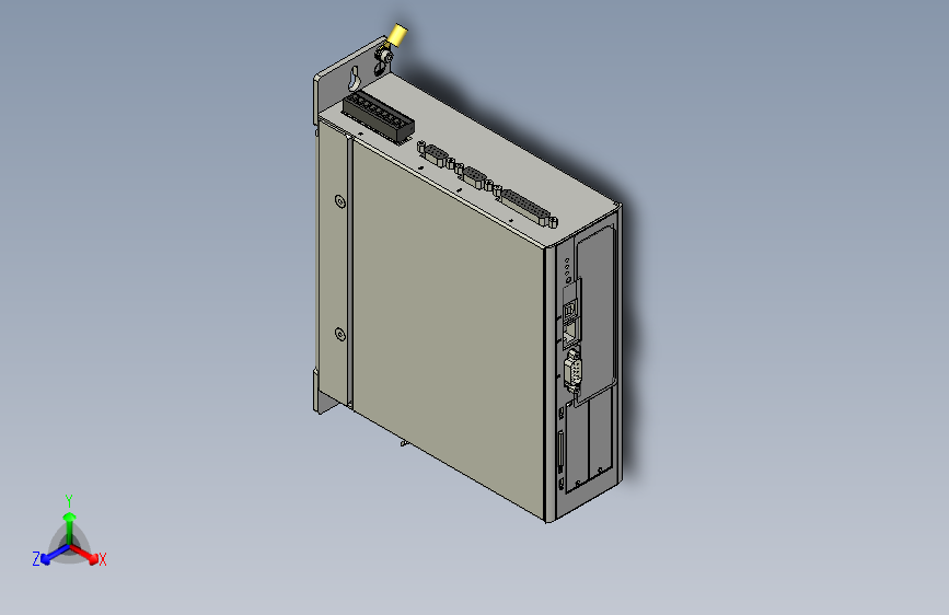 马达控制器-2106332 CMMP-AS-C2-3A-M3-C1_STEP_模型图纸下载 – 懒石网