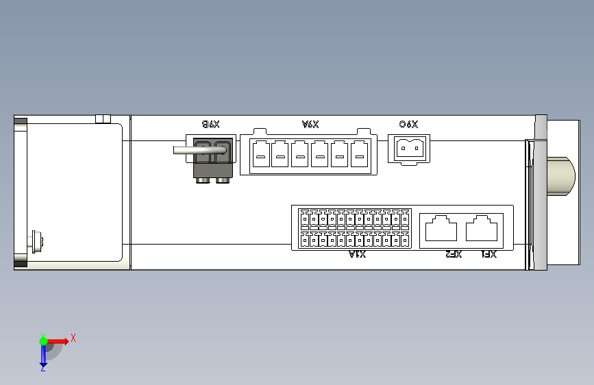 马达控制器-5340823 CMMT-AS-C5-11A-P3-EC-S1_STEP_模型图纸下载 – 懒石网