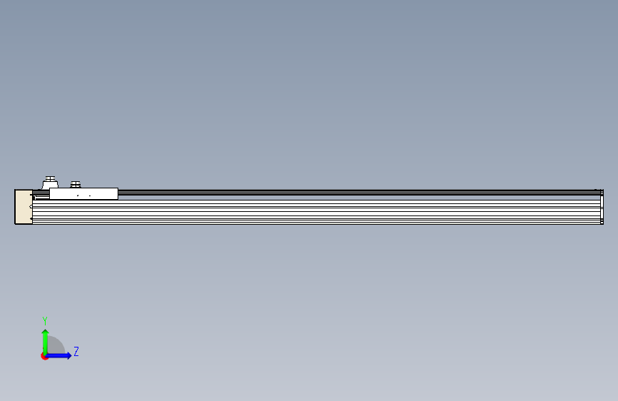 滚珠丝杆线性模组-TPA-HNR-220D-3210C-L1550-ML-C-P1K-N3_STEP_模型图纸下载 – 懒石网