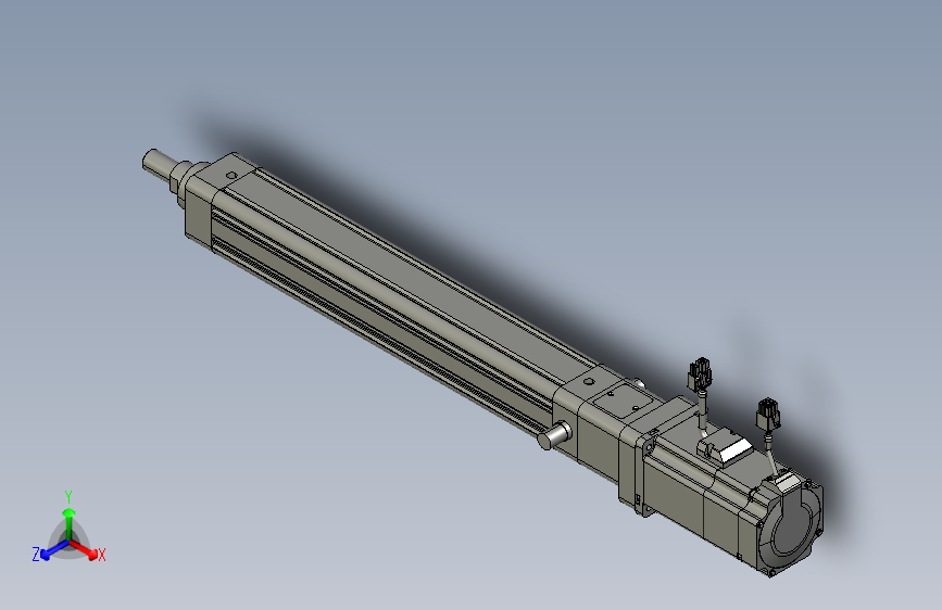 TPA ESR系列轻载型电动缸-TPA-ESR50-1610C-L300-M-TC-W-P75-C3_STEP_模型图纸下载 – 懒石网