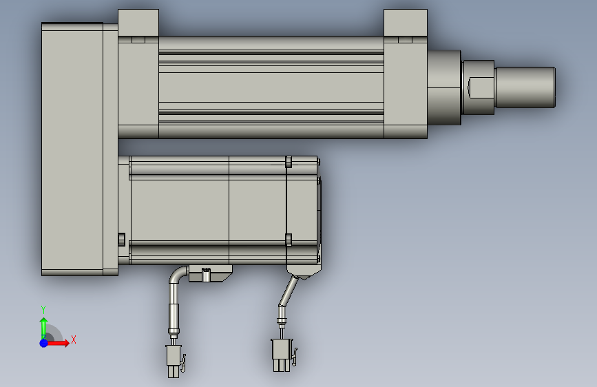 TPA ESR系列轻载型电动缸-TPA-ESR63-2010C-L50-MR-LB-W-P75-C3_STEP_模型图纸下载 – 懒石网