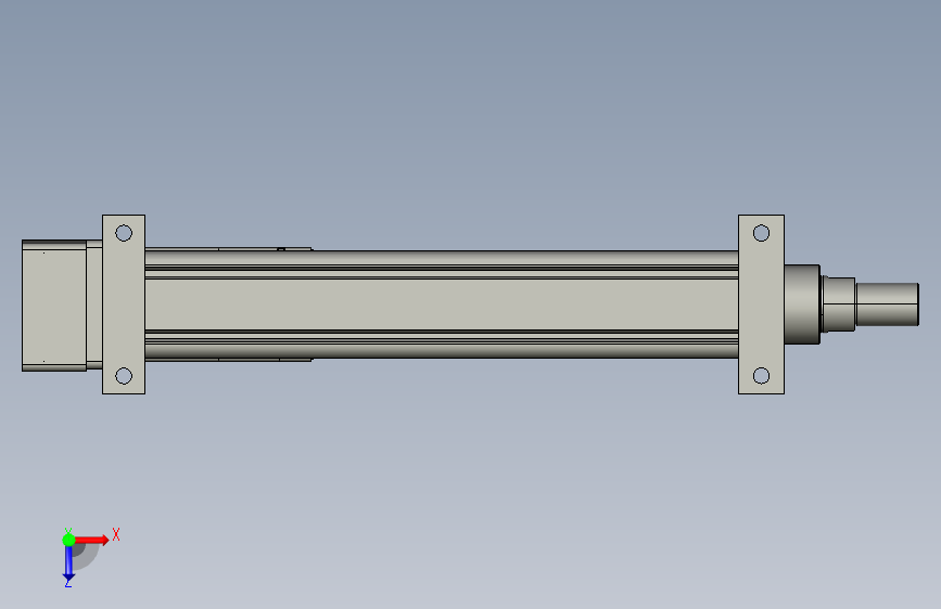 TPA ESR系列轻载型电动缸-TPA-ESR63-2010C-L300-MR-LB-W-P75-C3_STEP_模型图纸下载 – 懒石网