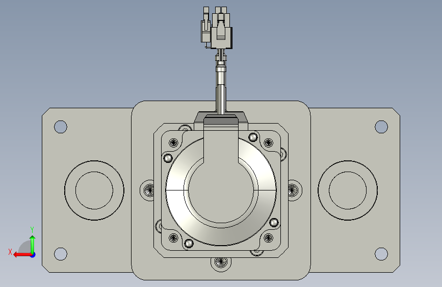 TPA ESR系列轻载型电动缸-TPA-ESR100-3210C-L300-M-QDX-W-P75-JX-C3_STEP_模型图纸下载 – 懒石网