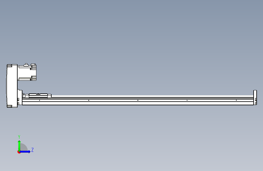 TPA KK系列单轴机器人-TPA-KSR-8610C-940A1-MU-H0S2_STEP_模型图纸下载 – 懒石网