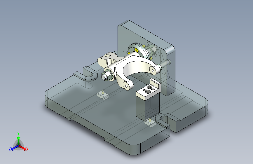 K044-杠杆CA1340自动车床三加工工艺及铣6H7mm孔端面宽66尺寸的夹具设计知享网50元含自己画的夹具三维图_Parasolid_模型图纸下载 – 懒石网