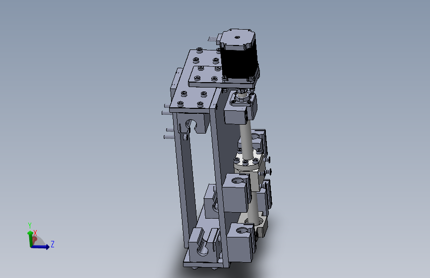 XYZ移动工作组_SOLIDWORKS 2016_模型图纸下载 – 懒石网