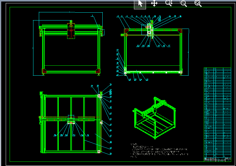 XYZ移动工作组_SOLIDWORKS 2016_模型图纸下载 – 懒石网